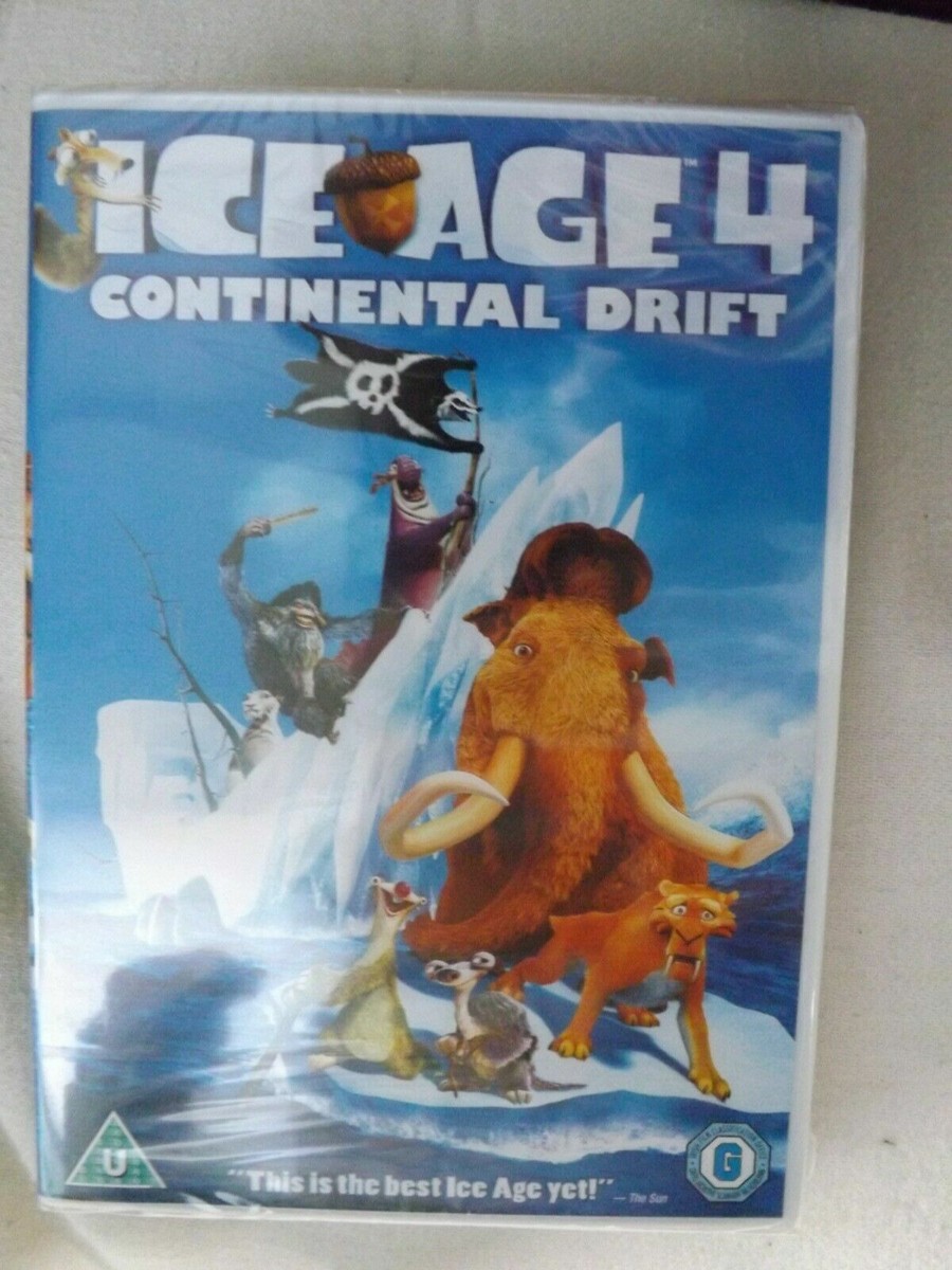 Ice Age 4 Dvd Ice Age 4 Continental Drift (Blu Ray/DVD, 2012) With