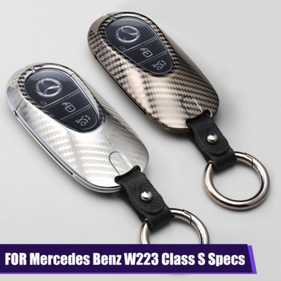 Car Key Fob Case Cover Holder Shell For Mercedes Benz C S Class S300 ...