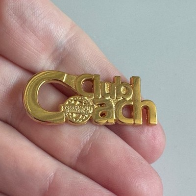 Toastmasters International Club Coach Gold Tone Lapel Pin Badge | eBay