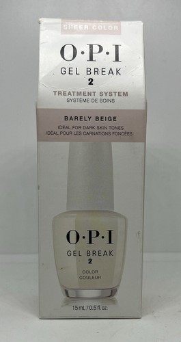 OPI Gel Break 2 Sheer Color Treatment System NTR05 - 15ml/0.5 oz ...