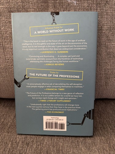 World Without Work : Technology, Automation, and How We Should Respond ...