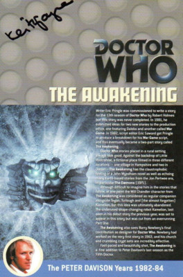 Doctor Who: The Awakening DVD Insert Signed by KEITH JAYNE | eBay UK