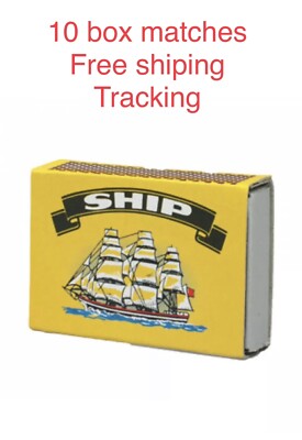 10 x BOXES OF SHIP SAFETY MATCHES BBQ CANDLES CAMPING COOKING UK | eBay UK