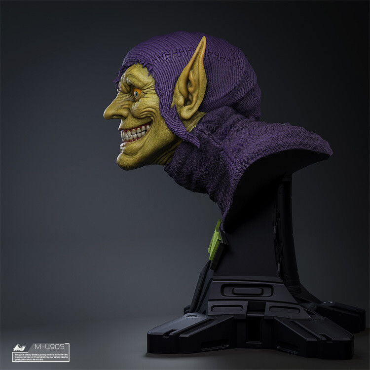 Green Goblin Unassembled Unpainted 3D Printing Resin Model Kits Garage ...