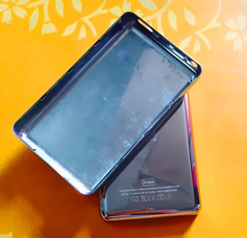 Thin 120/160GB Customizing Metal Back Cover for iPod Video/Classic ...