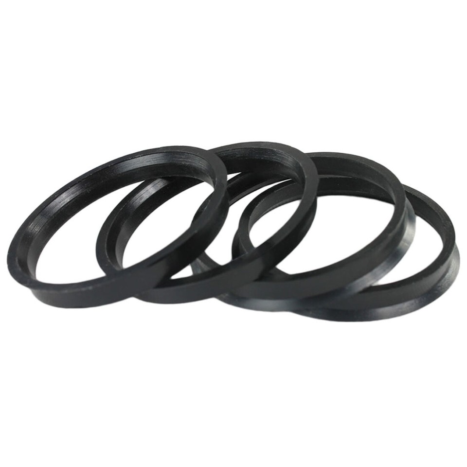 4 Hub Centric Rings Spigot Rings 72.5 mm to 63.4 mm Wheel bore rings ...