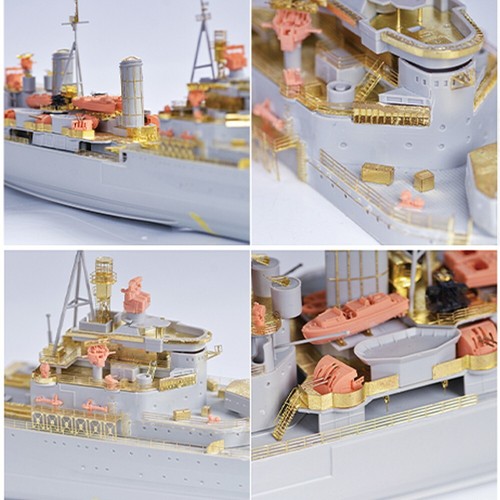 Warship Model Accessory Kit 1:350 Model Upgrade Sets HMS Belfast Light ...