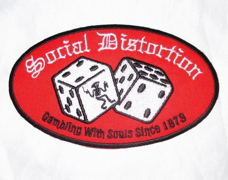 Social Distortion Dice Patch Punk | eBay