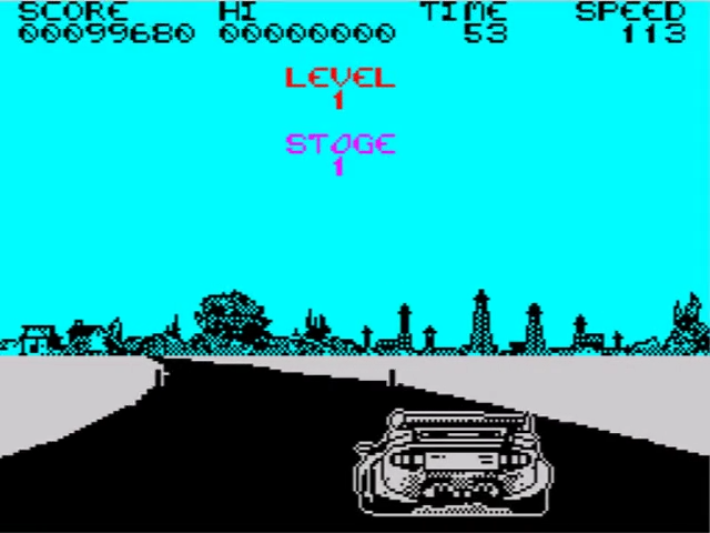 Sinclair ZX Spectrum 48K Game - CRAZY CARS - Hit Squad - Tested ...