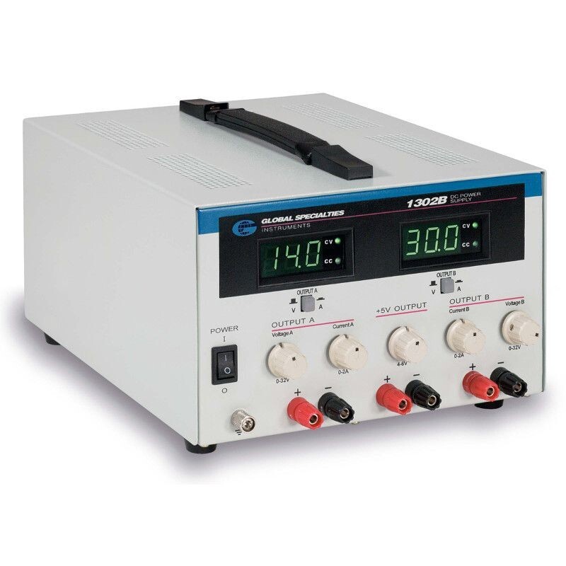 NEW IN BOX Global Specialties 1302B Triple Output DC Variable Power ...