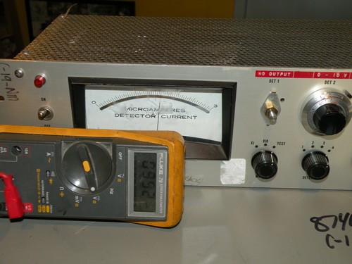 ORTEC Detector Control Unit Model 210 1000v HV 4 Channel PARTS / REPAIR ...