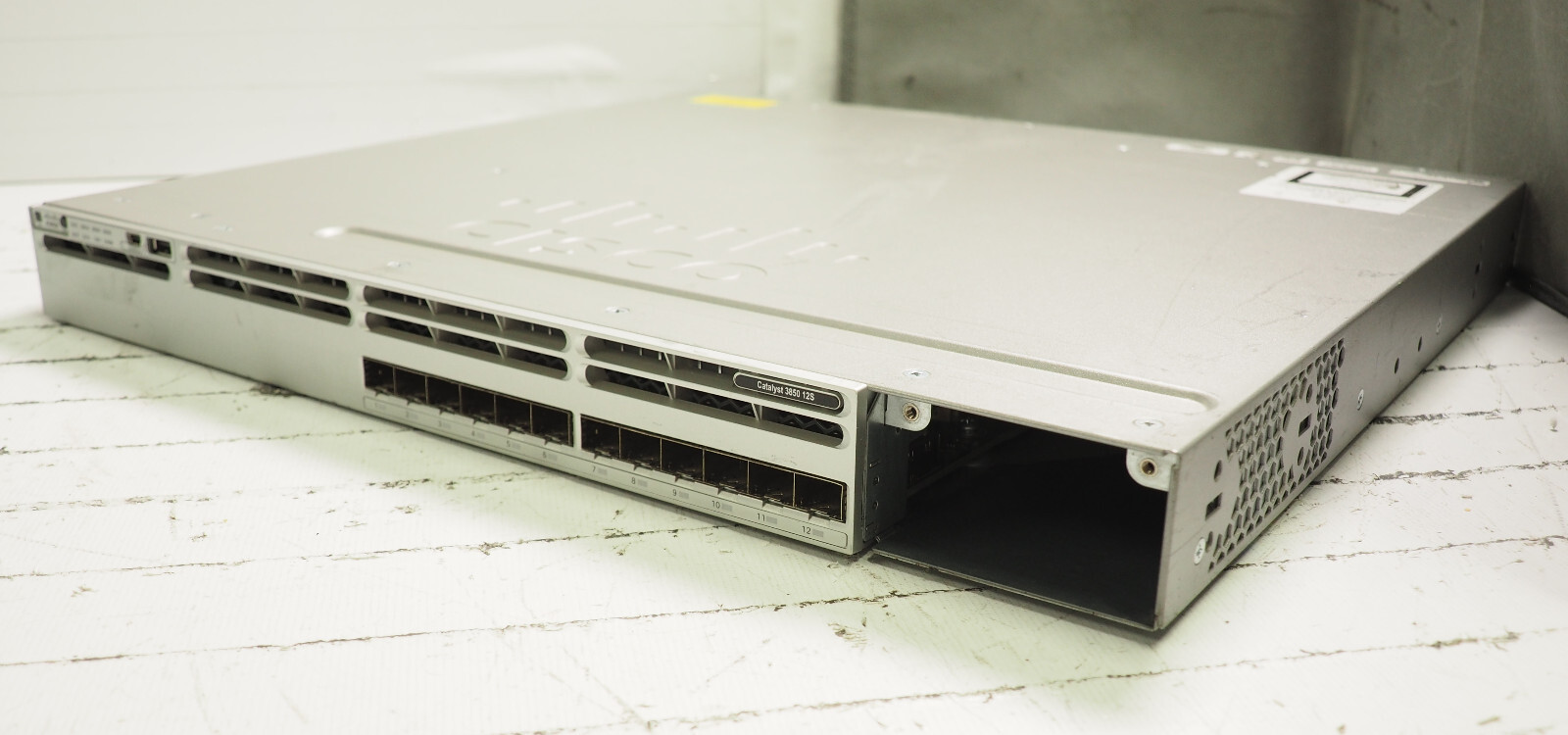 Cisco WS-C3850-12S-S 12 Port SFP 3850 Switch 2 x 350W PSU | eBay