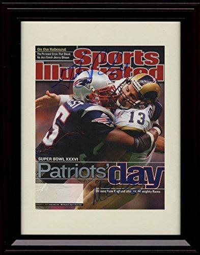 16x20 Framed Rodney Harrison & Mike Vrabel - New England Patriots SI ...