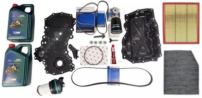 Genuine Ford Transit Custom 2L FWD Full Wet Belt Kit Inc Service Kit ...