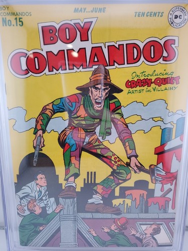 BOY COMMANDOS # 15 DC 1946 CGC 9.8 JACK KIRBY COVER SCARCE PEDIGREE MILE HIGH | eBay