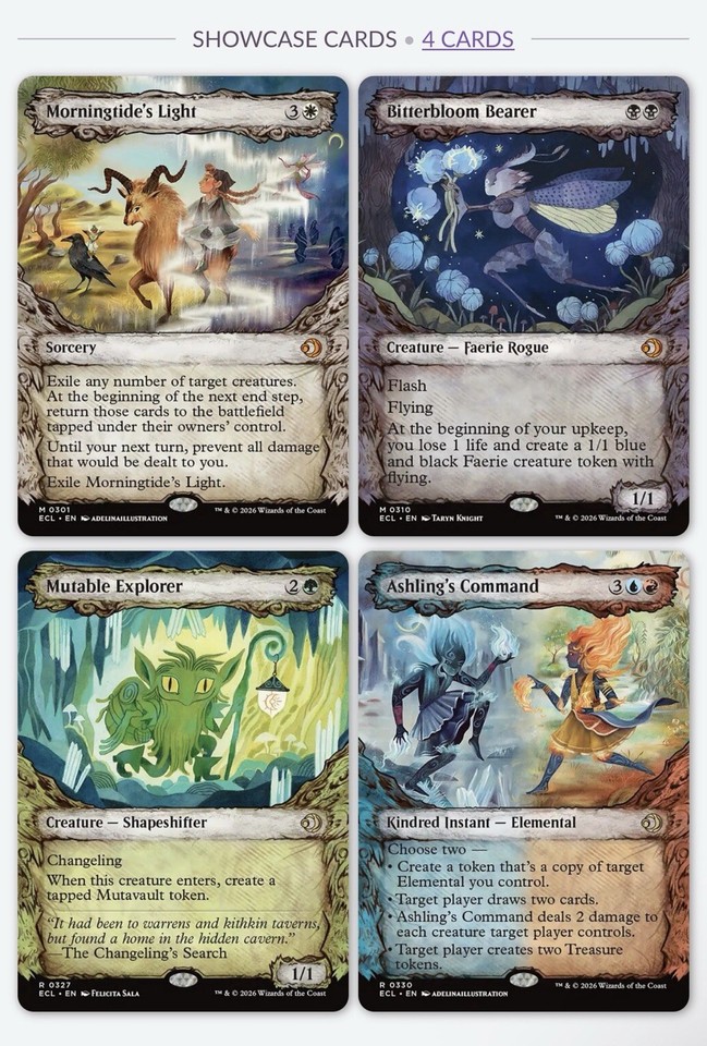 Magic: The Gathering Lorwyn Eclipsed Collector Booster Box PRESALE ...