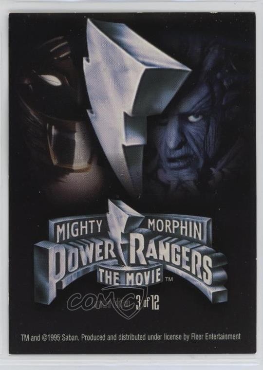1995 Fleer Ultra Mighty Morphin Power Rangers The Movie Holograms Red ...