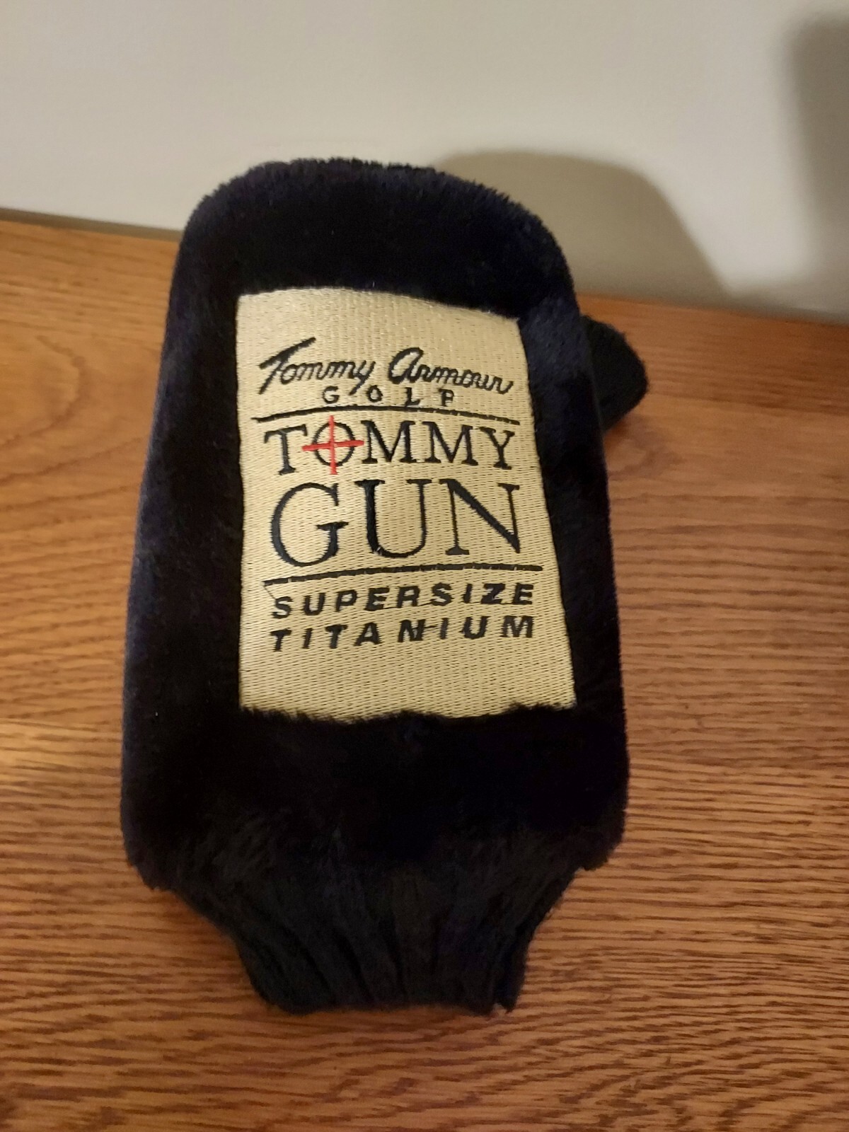 Head Cover Tommy Armour "Tommy Gun" #1 Driver Super Size Titanium | eBay