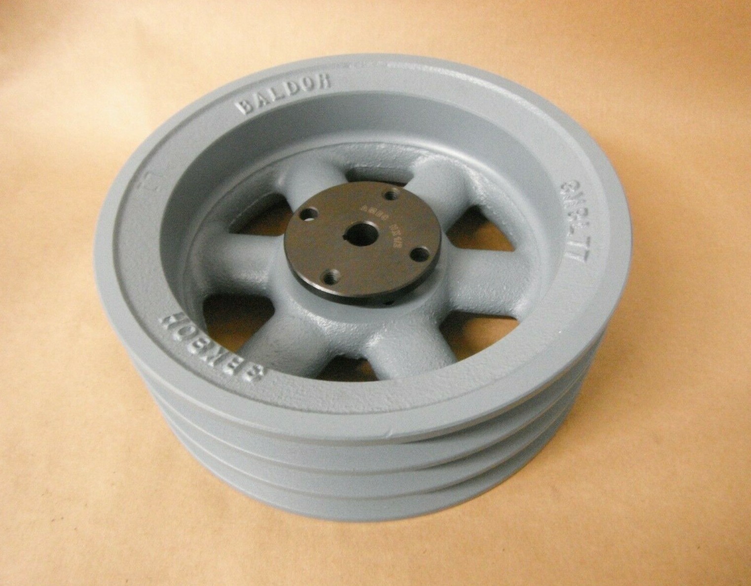 BALDOR MASKA 3BK80H 3 GROOVE PULLEY 7.75" OD W/ BUSHING CHOOSE YOUR ...