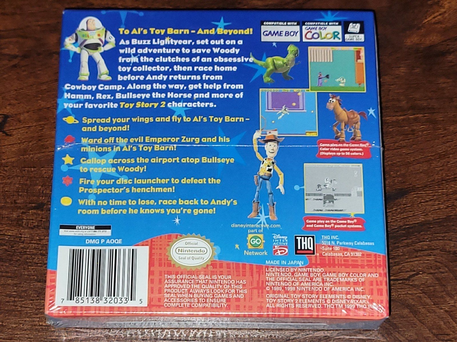 Toy Story 2 (Nintendo Game Boy Color, 1999) for sale online | eBay
