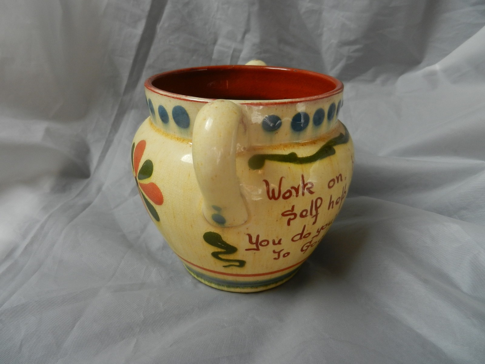 KERSWELL DAISY MOTTO ALLER VALE 2 HANDLED CAULDRON 11 cm | eBay.de