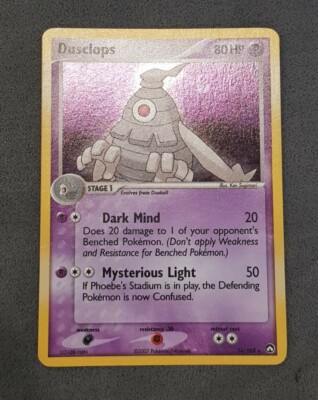 Dusclops Holo Rare 14/108 Ex Power Keepers Pokemon Card | eBay Australia