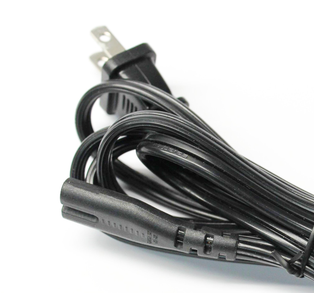 AC Power Cord Connector Cable Plug 2-Prongs for Polycom 2W Sound ...