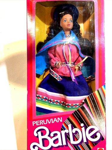 Vintage Barbie Peruvian Dolls of the World Collection Mattel 1985 New ...