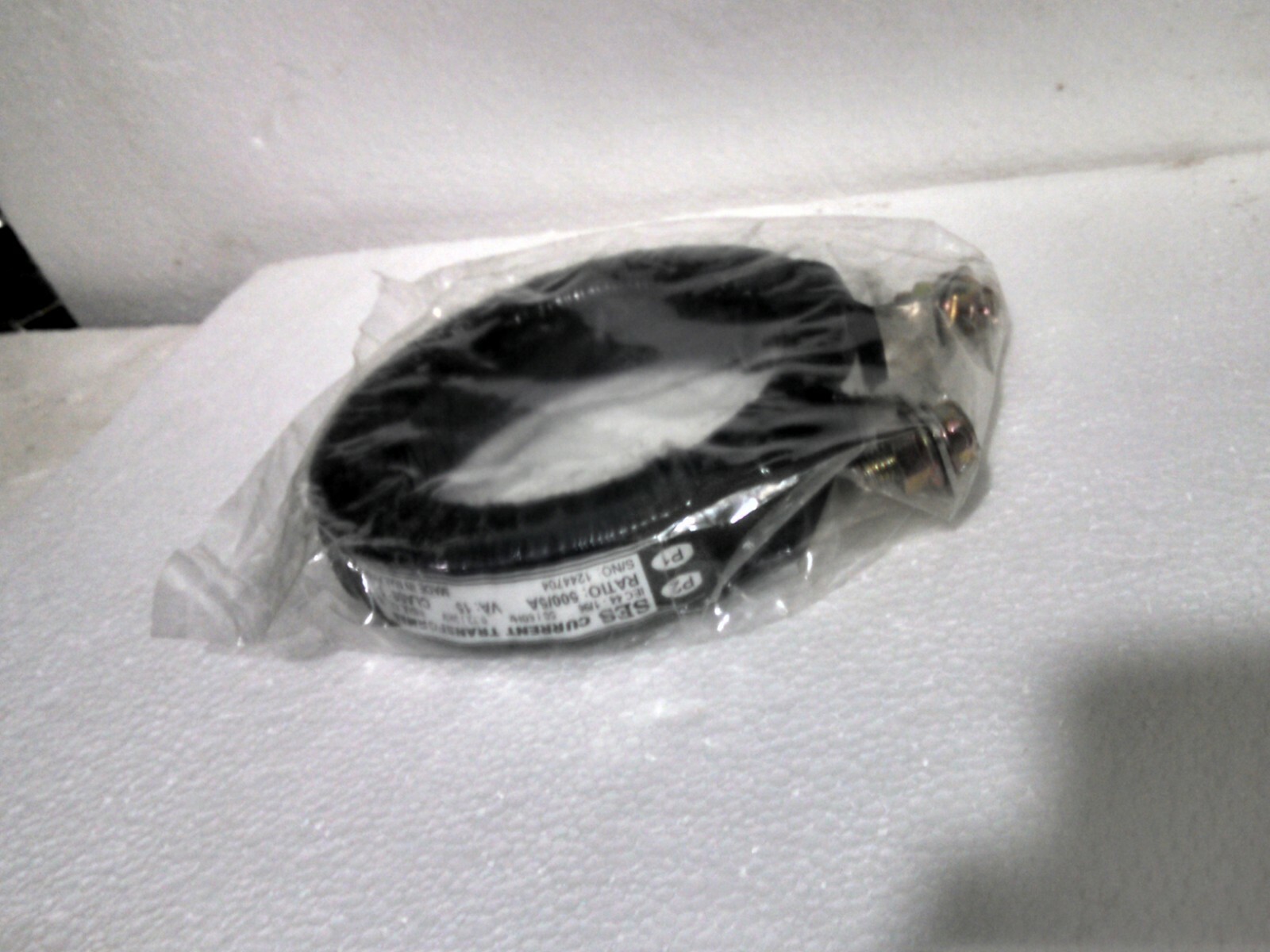 SES Current Transformer 600/5A 400/5A Insulation B Transmitter ...