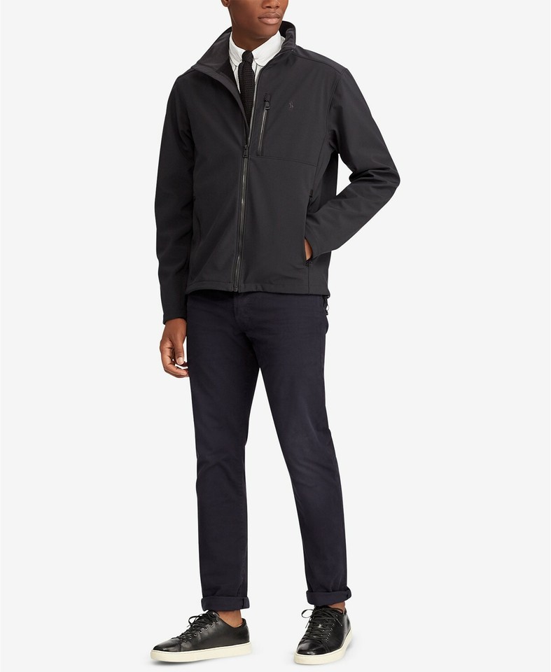 Polo Ralph Lauren Men's Outerwear Barrier Unlined Softshell Jacket (M ...