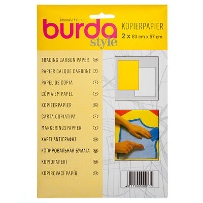 Burda Yellow & White Tracing Carbon Paper 83 x 57cm | eBay Australia