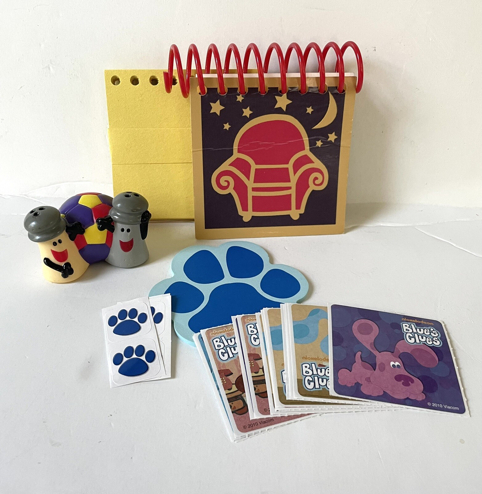 Blues Clues Paw Print Stickers