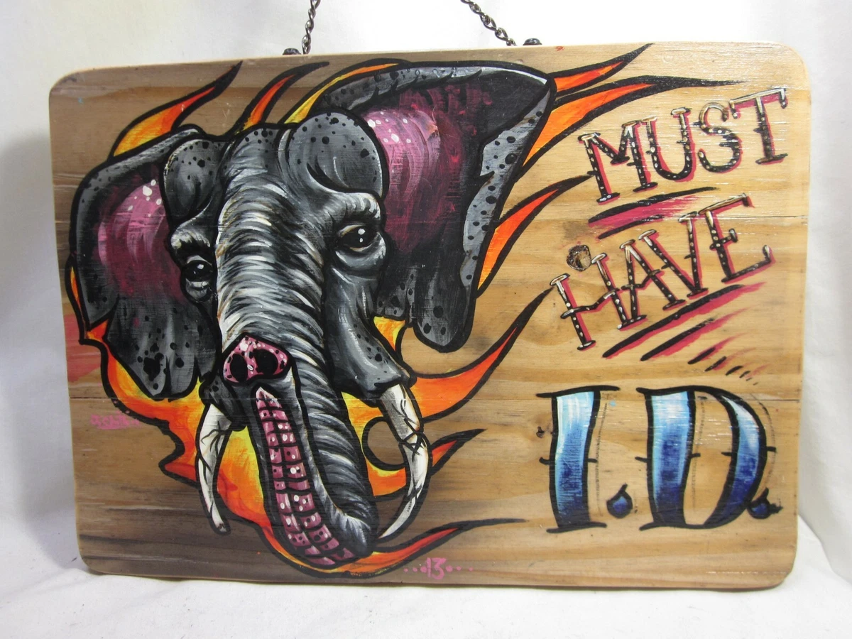 Painted Tattoo Signs