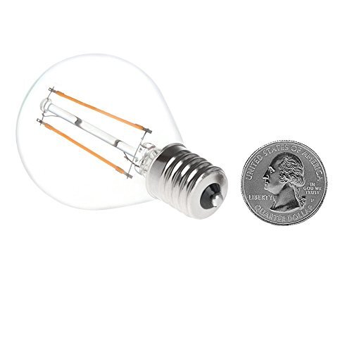 S11DSE172WWW27 Dimmable S11 E17 Intermediate Base 2W LED Filament Light ...