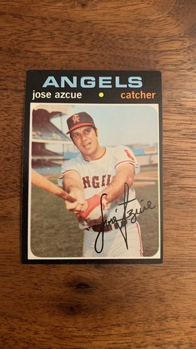 1971 Topps Jose Azcue California Angels #657 High Number Hi # EX | eBay