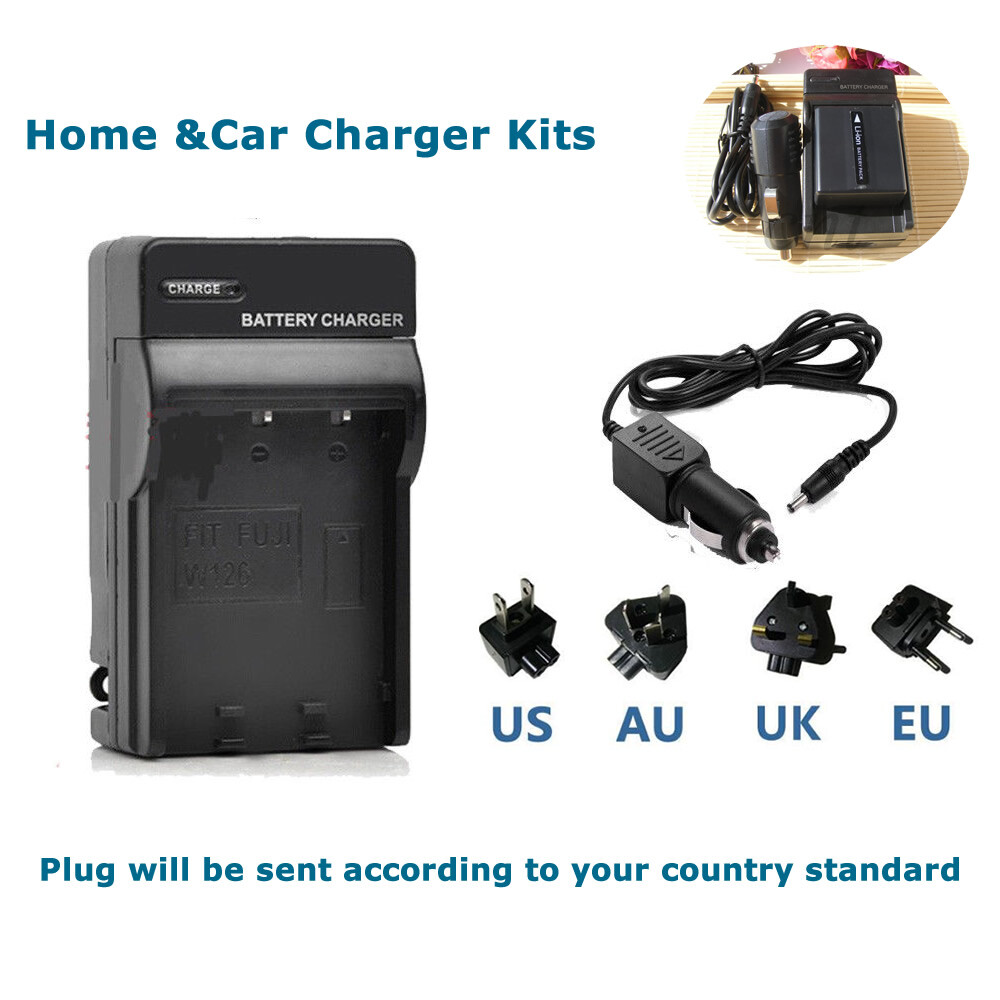 Battery Charger for Panasonic CGR-DU06 CGR-DU07 VSK0651B VW-AD11E VW ...