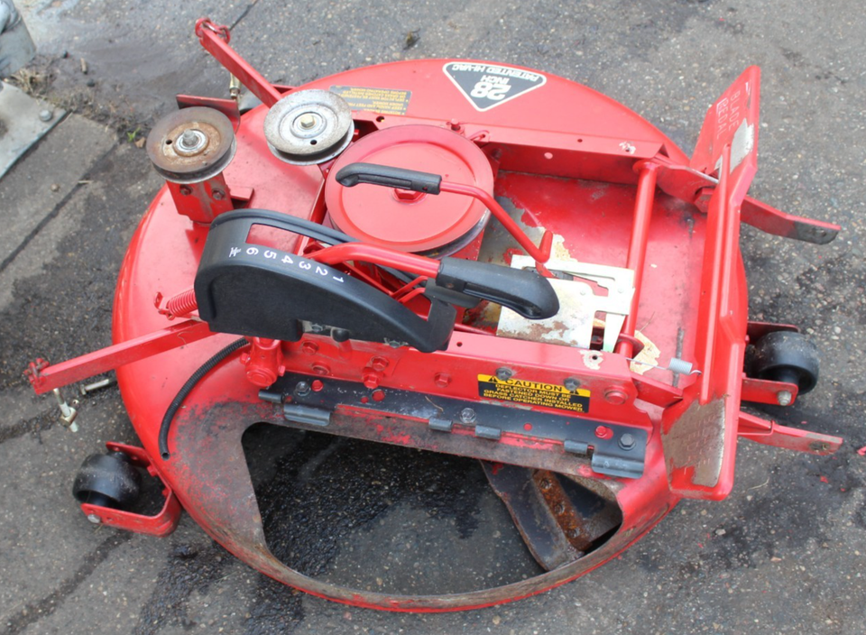 SNAPPER 28" DECK - WILL SHIP BUT PLEASE READ DESCRIPTION | eBay