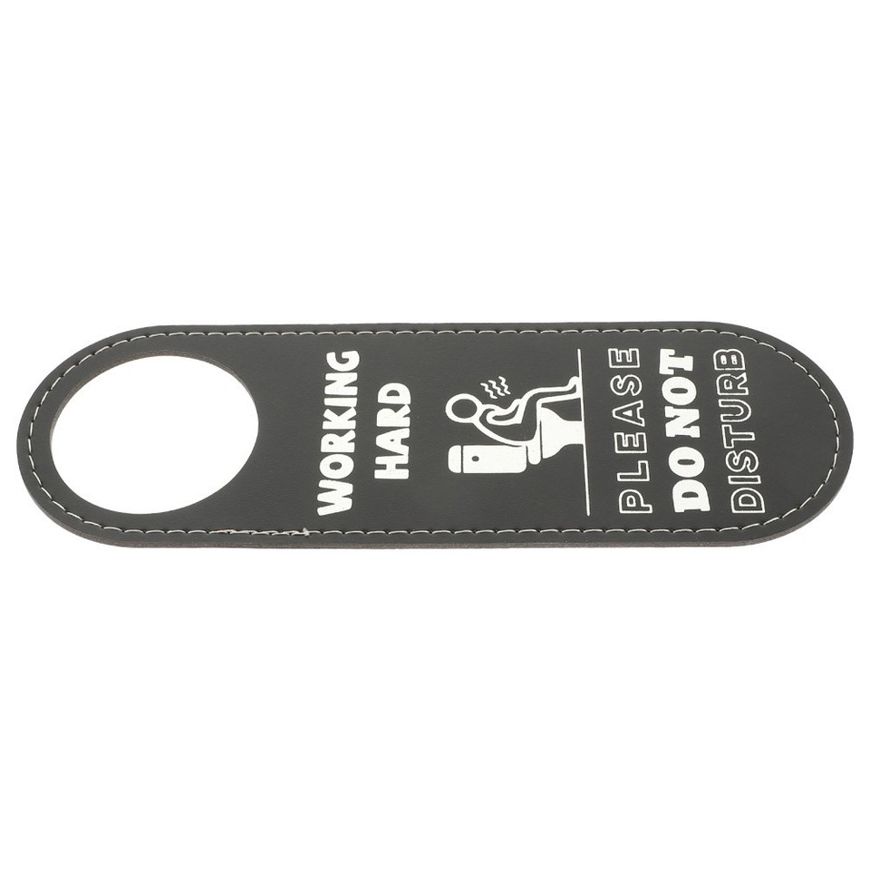 PU Door Hanger Sign Washroom Door Hanger Signs Do Not Disturb Please | eBay