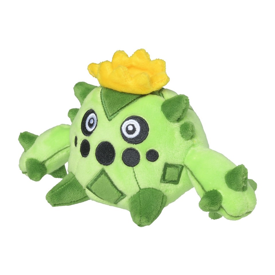 Pokemon Center Fit Plush Doll - 331 Cacnea 6in Grass Cactus Plant Green ...