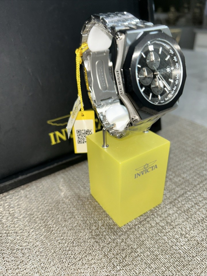 Invicta Akula Chronograph Quartz Black Dial Men's Watch 47390 | eBay