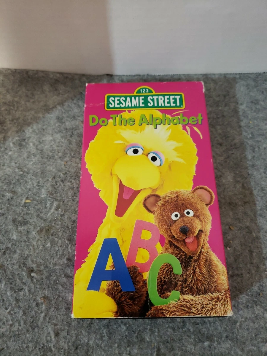 Sesame Street Do The Alphabet Vhs