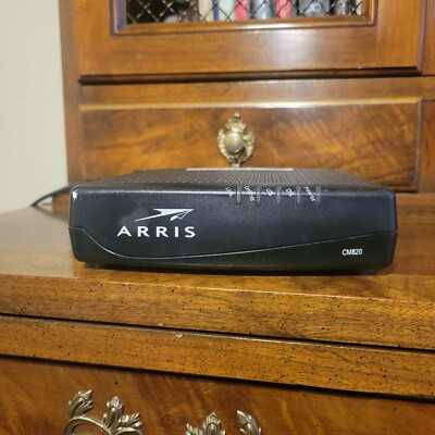 Arris CM820A TC00DLD820 CM820A/NA DOCSIS 3.0 Cable Modem w/ Power Cord ...