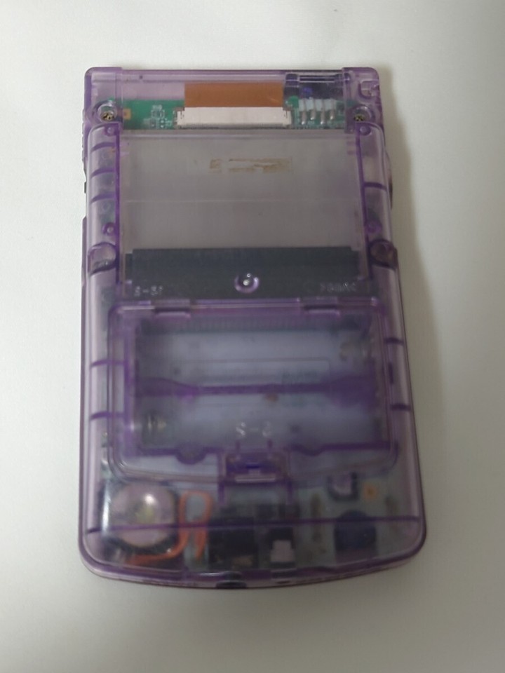Nintendo Game Boy Game Boy Color Clear Purple Gbc Operation Confirmed ...
