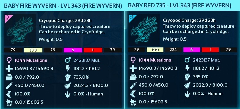 ARK Survival Ascended PvE WYVERN Fire DEADPOOL TOP 735 MD PC/XBOX/PS5 ...