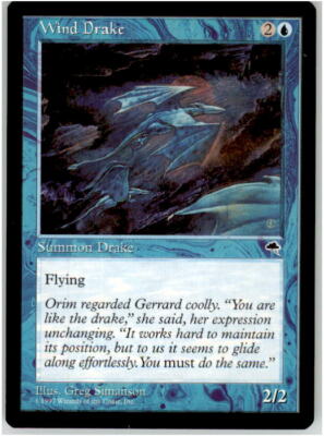 MTG Tempest WIND DRAKE Common! Magic the Gathering 1997 MINT | eBay