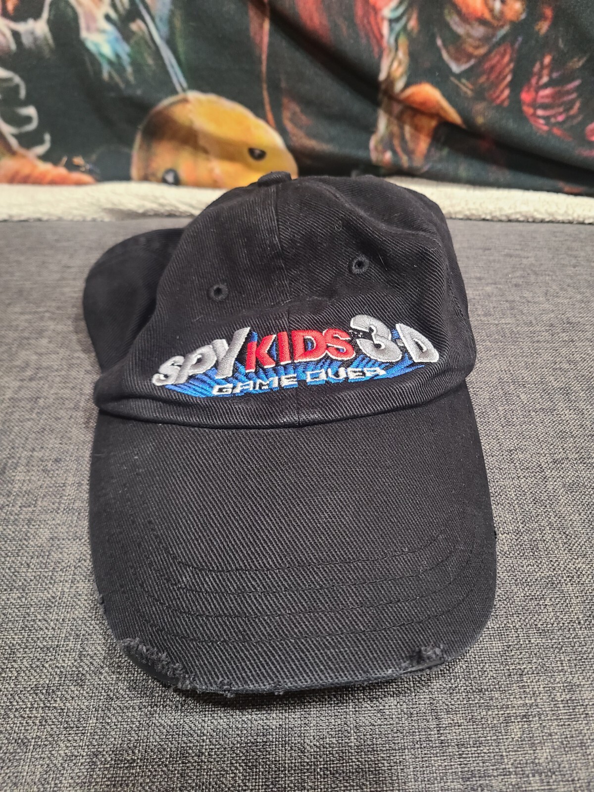 Vintage Spy Kids 3D Game Over Hat Cap Adjustable Blac… - Gem