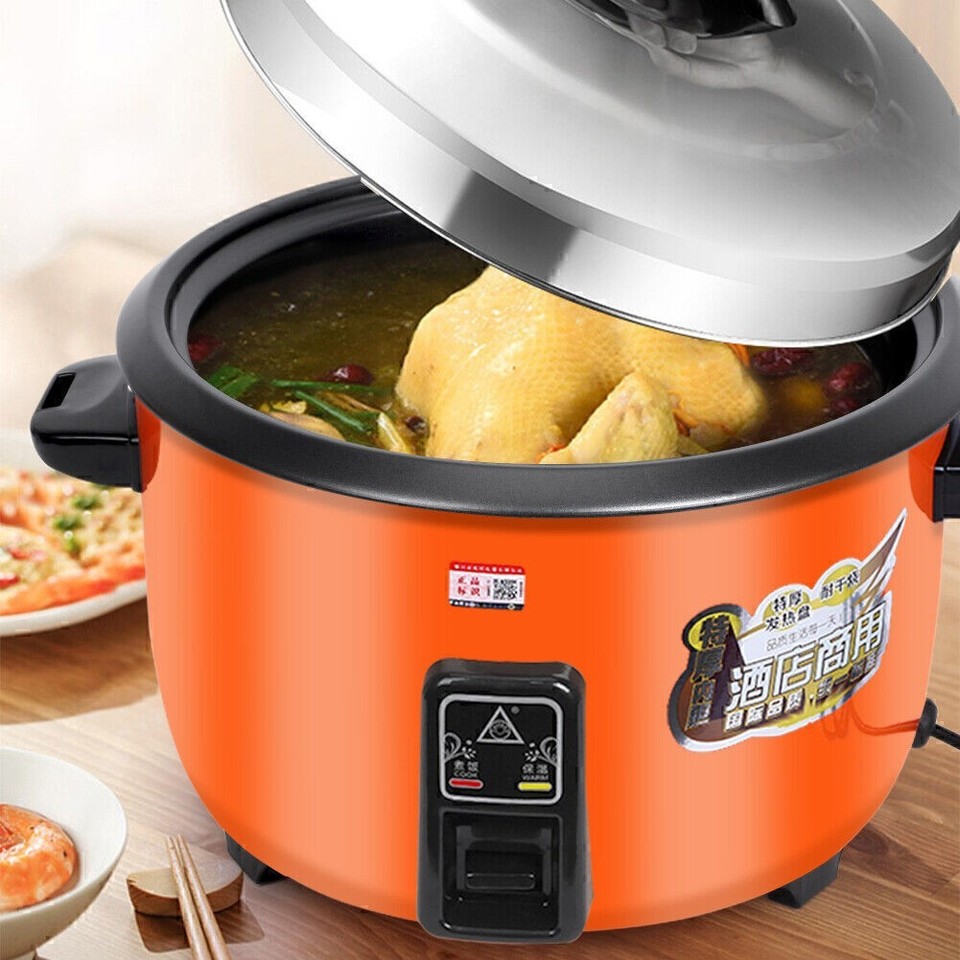 13L Commercial Rice Cooker Restaurant Hotel Large Capacity Steamer Non ...