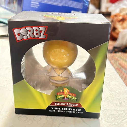Funko 257 Power Rangers Chase Yellow Ranger Dorbz Chase Vinyl Figure ...