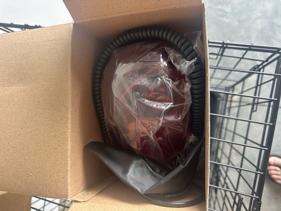 New In The Box Red Teardrop Revolving Emergency Light | eBay