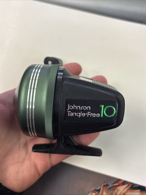 Vintage Johnson Tangle Free 10 Reel | eBay
